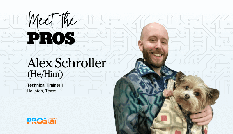 Meet the PROS: Alex Schroller (He/Him) | AI-powered airline retailing ...