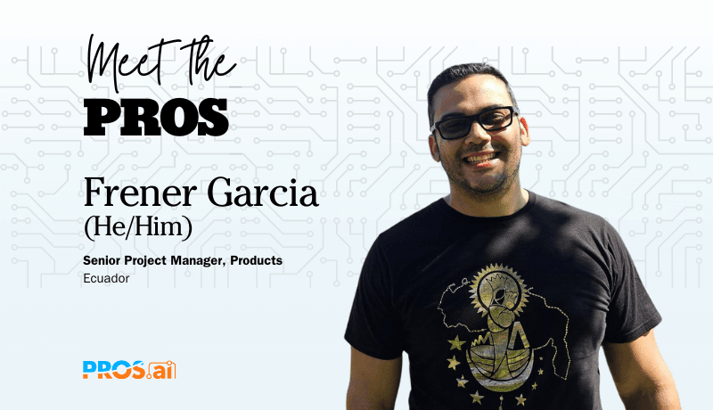 Meet the PROS: Frener Garcia (He/Him) | AI-Powered CPQ, Dynamic Pricing ...
