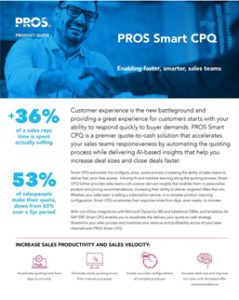 CPQ Software - Configure Price Quote Solutions | PROS