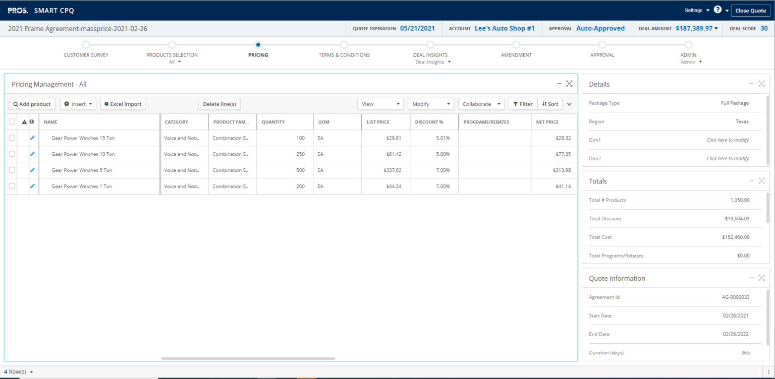 CPQ Software | Configure Price Quote | PROS